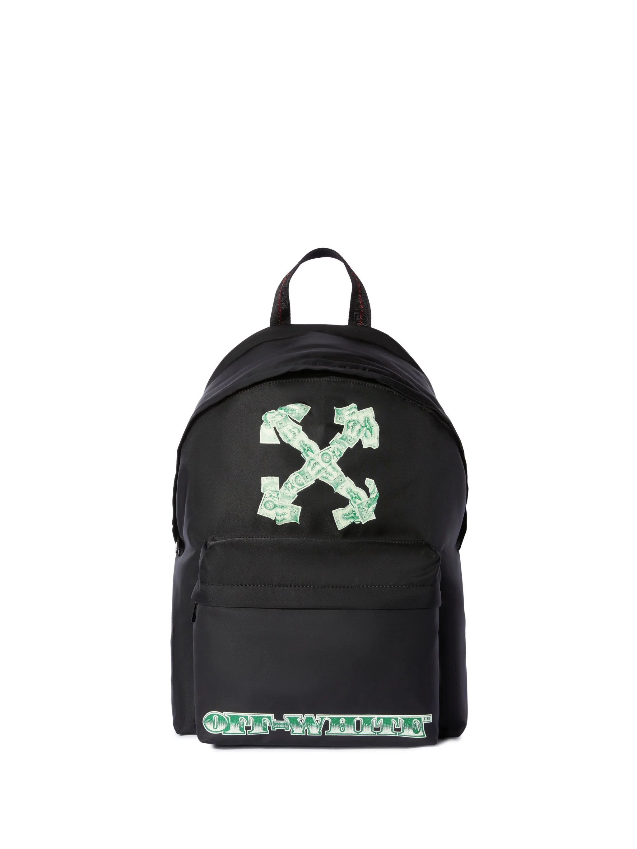 Green Money Print Heritage Backpack - Rawedgestyle